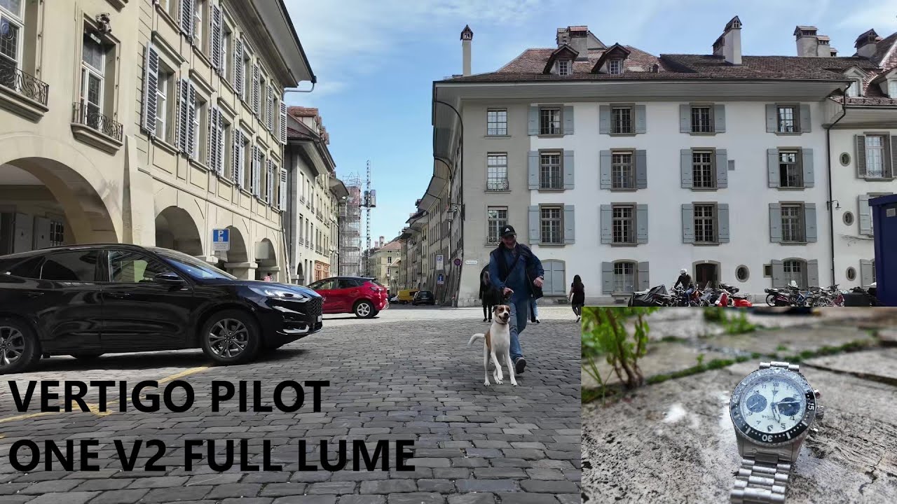 VERTIGO PILOT ONE V2 FULL LUME,IL CHRONO "MUST HAVE" - YouTube
