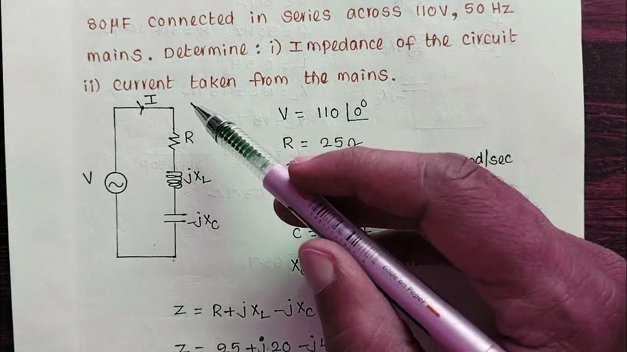 RLC Circuit|Problem-1 - YouTube