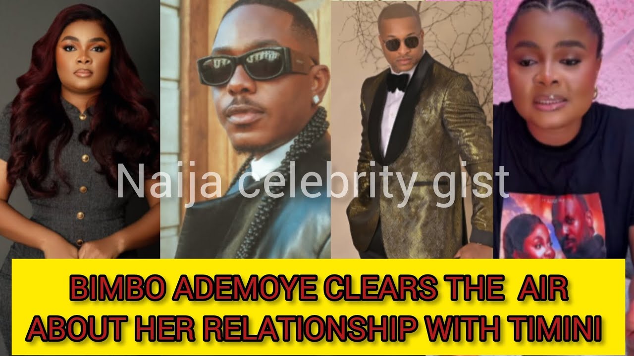 BIMBO ADEMOYE OPENS UP ABOUT HER RELATIONSHIP WITH TIMINI - YouTube