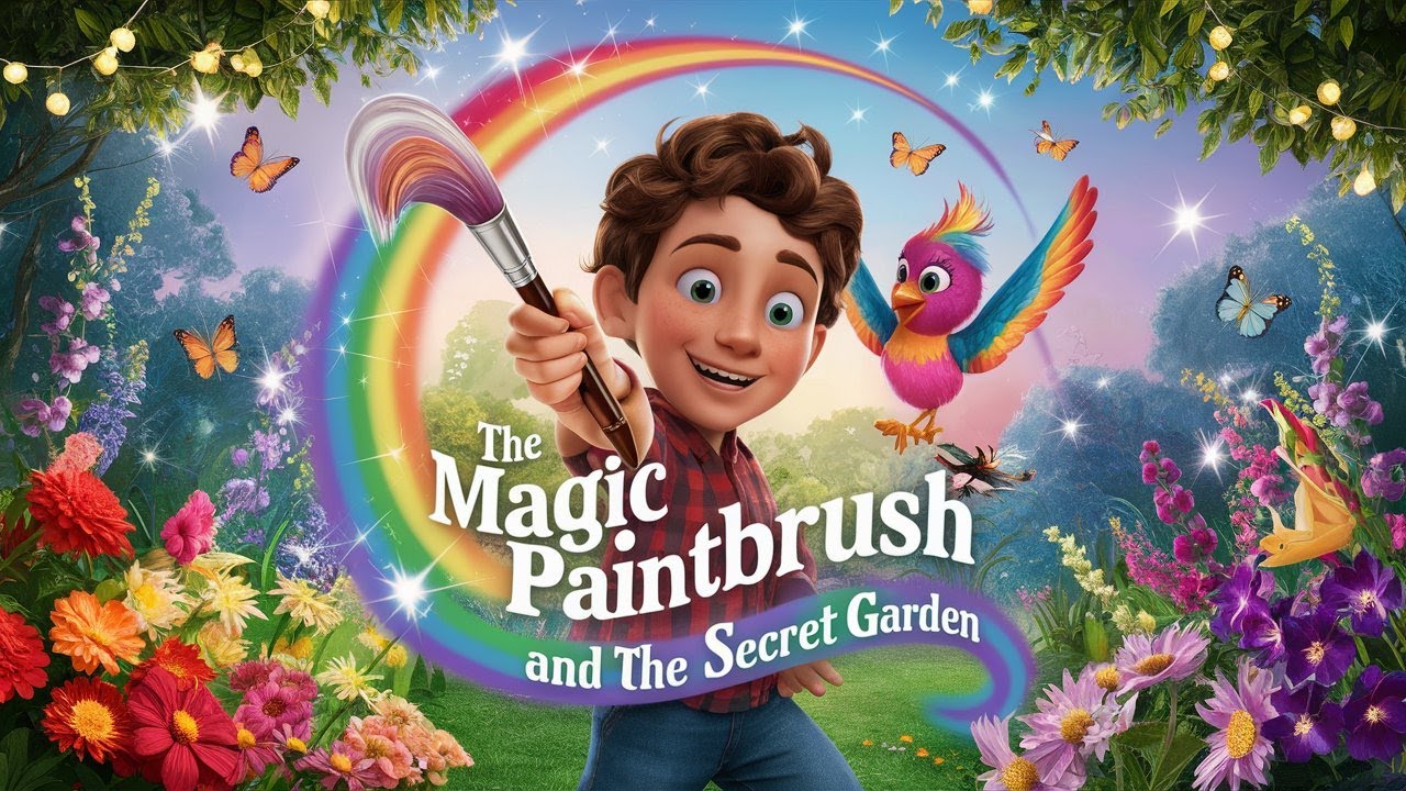 CHILDREN STORIES |THE MAGICAL PAINTBRUSH | FAIRY TAILS | #fairytales # ...