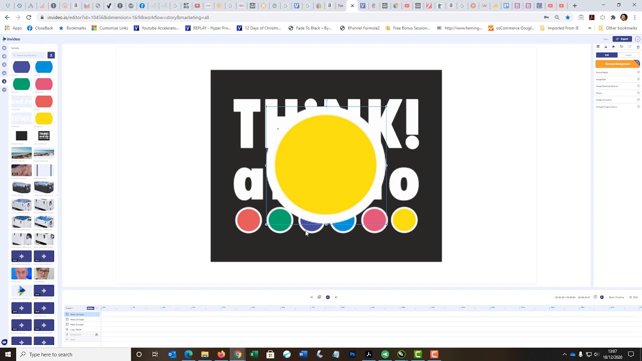 InVideo - make your own animated logo intro video - YouTube