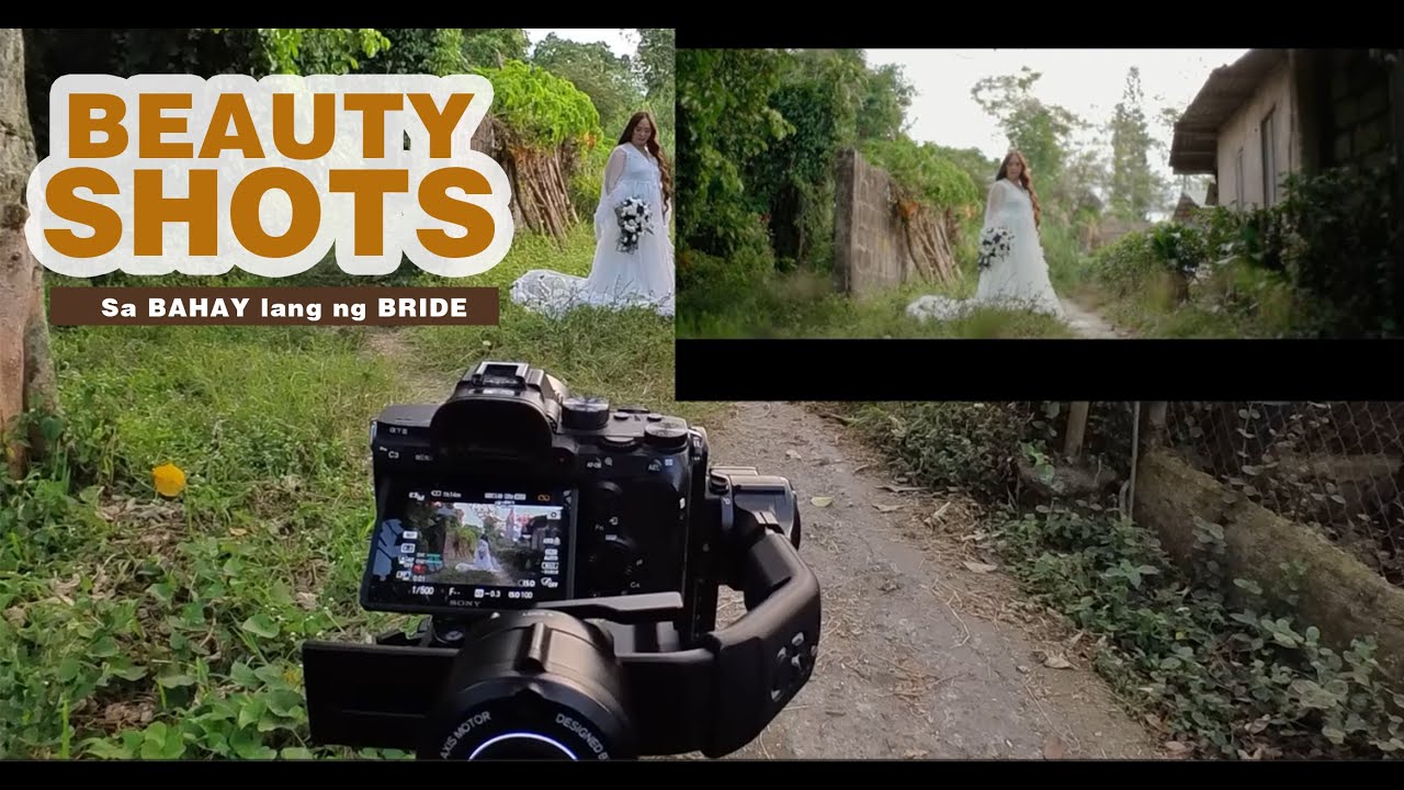 Beauty Shots sa bahay ng bride - Behind the scene - YouTube