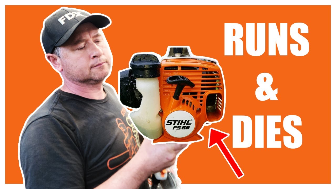 STIHL FS55 Weed Whacker Has No Spark! Step By Step Repair With ...