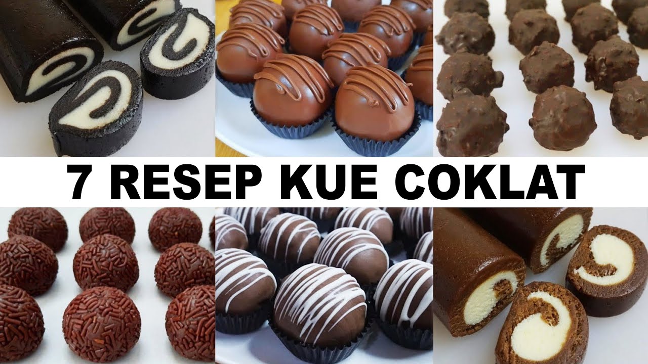 7 RESEP KUE COKLAT TANPA OVEN DAN MIXER, SEMUA BISA BIKIN - YouTube