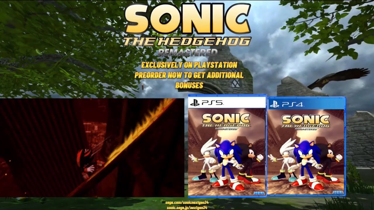 Sonic 06 Remastered | Official Trailer | Playstation Exclusive - YouTube