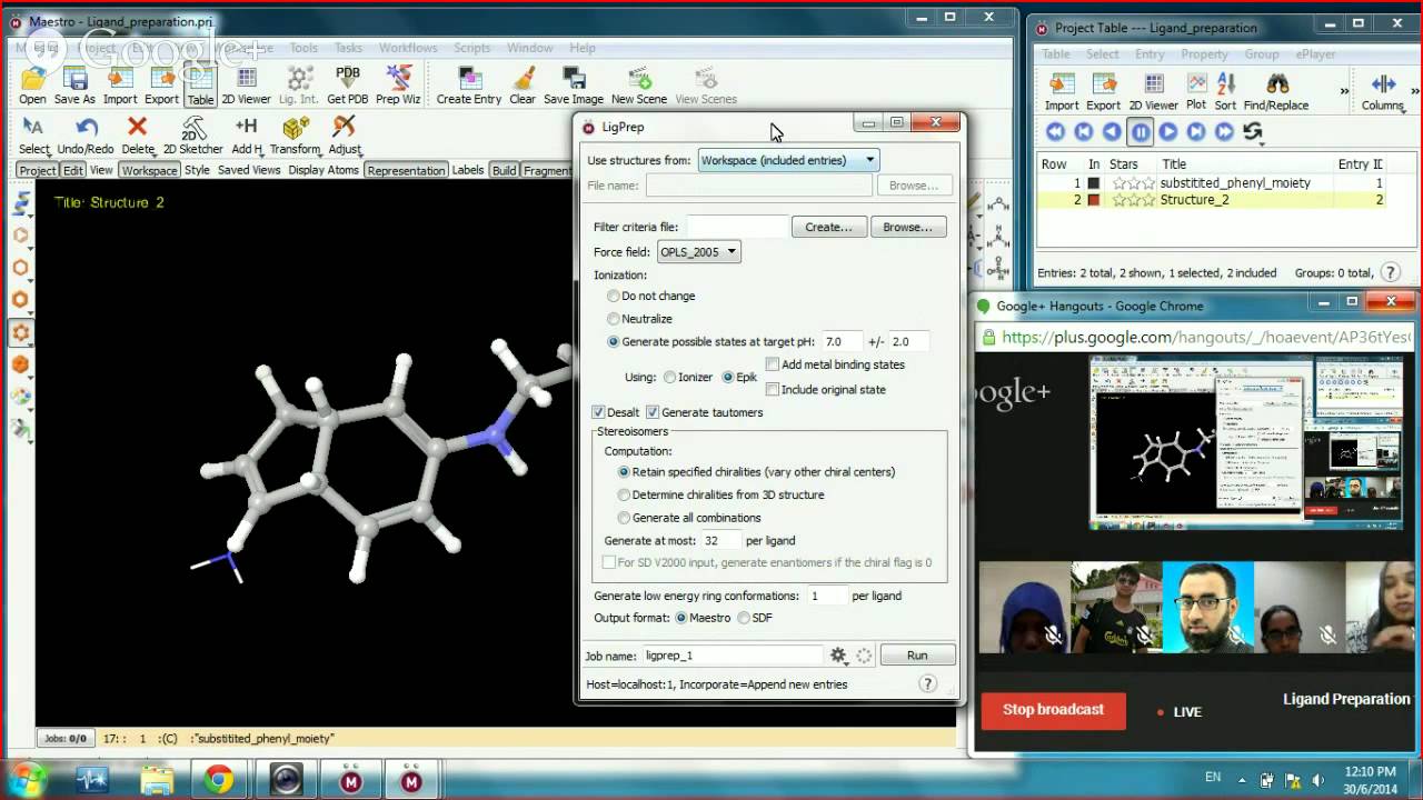 Online workshop on Ligand Preparation for Docking Studies by using ...