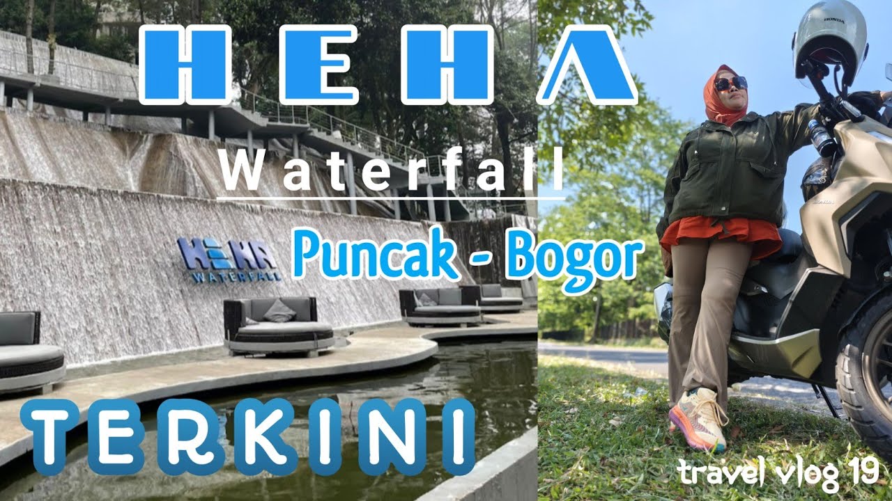 HEHA WATERFALL PUNCAK BOGOR TERKINI #hehawaterfallpuncak #wisatabogor ...