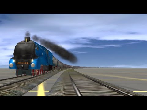LNER A4 Mallard Acceleration Test (Trainz #46) - YouTube