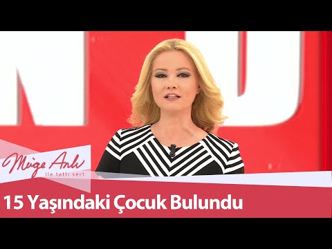 15 yaşındaki çocuk dün bulundu - Müge Anlı İle Tatlı Sert 8 Ocak 2021