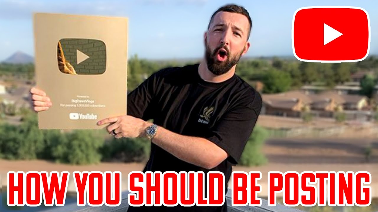 Big Daws On How You Should Be Posting To Youtube.. - YouTube
