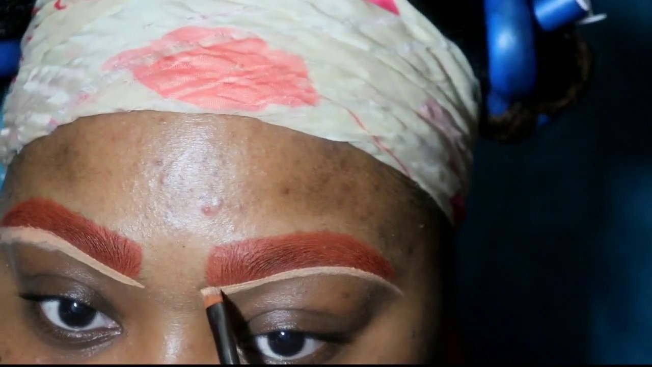 HOW TO GET ORANGE EYEBROWS | COLORFUL EYEBROWS IN MINUTES | VERY ...