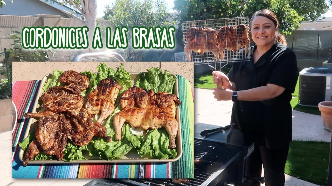 Cordonices a las Brasas estilo Tacomiendo con Estela USANDO Supremas ...