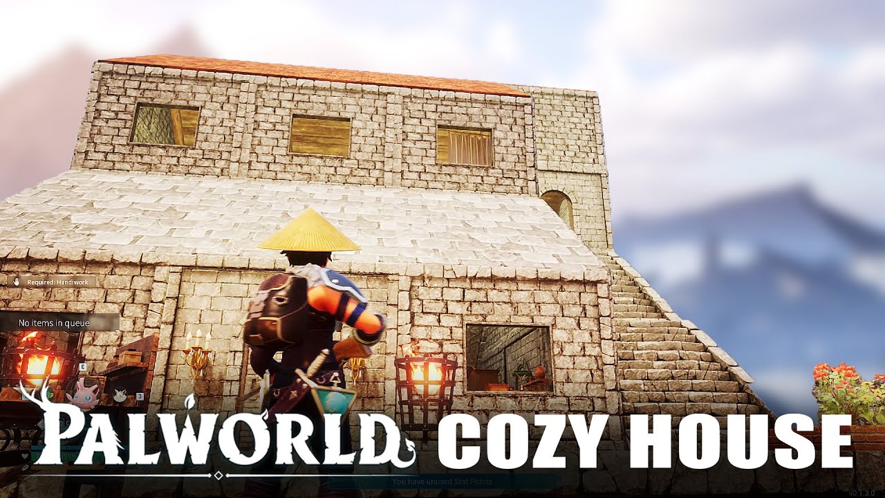 Palworld Cozy House Build - YouTube
