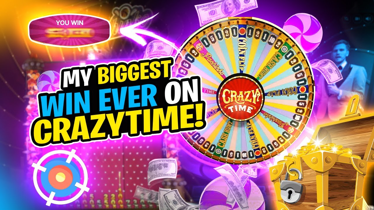 My Biggest Win Ever On CrazyTime! - YouTube