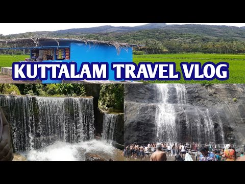COUTRALLAM TRAVEL VLOG/BEAUTY OF KUTTALAM WATER FALLS/AMAZING BEAUTY OF ...