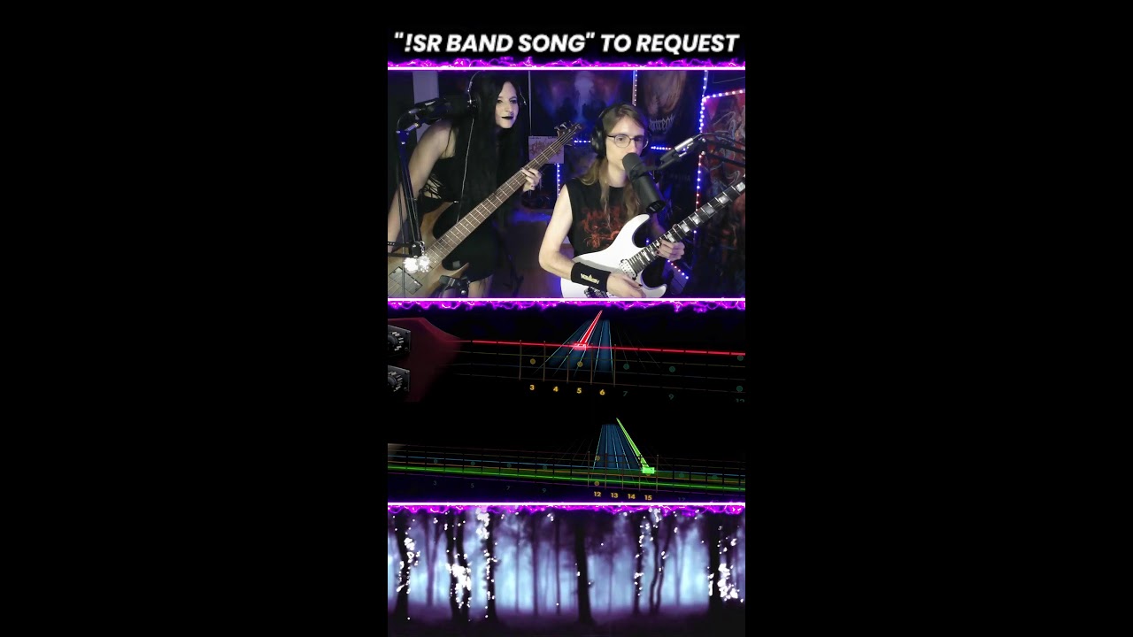 Metal Duo Playing Requests! | Request with: "!sr band song" - YouTube
