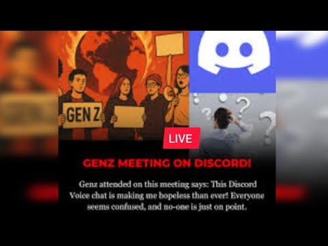 Gen Z MEETING DISCORD LIVE - YouTube