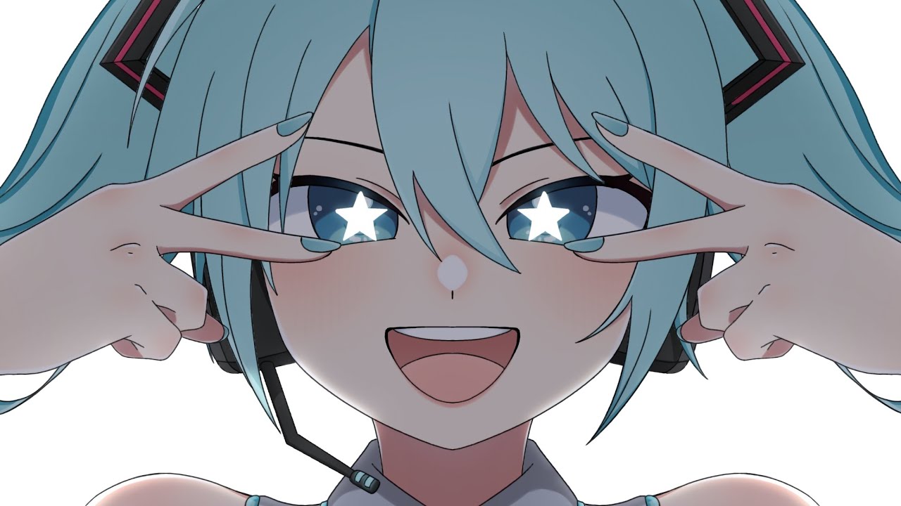 Miku Miku Beam💚⭐️ Animation Youtube