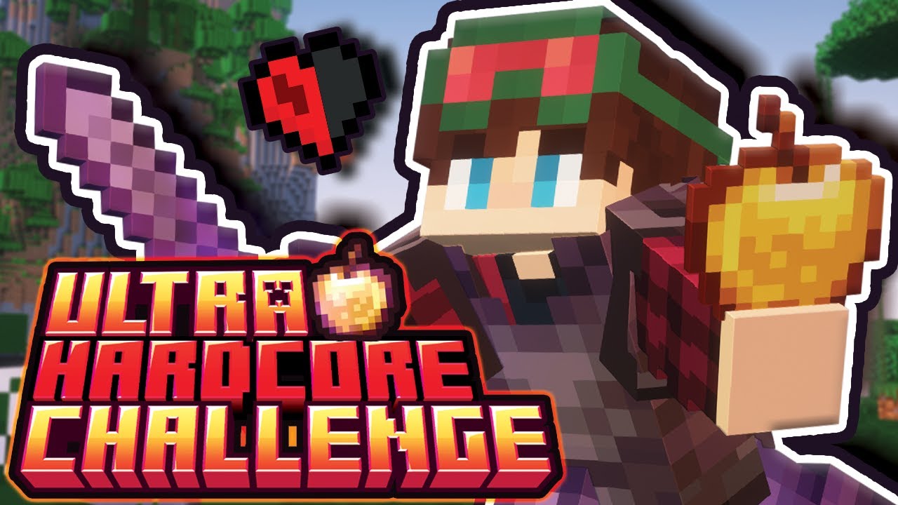 THE NETHER?!?! (Getting EVERY Achievement in Ultra Hardcore Minecraft!) 🔴 Live - YouTube