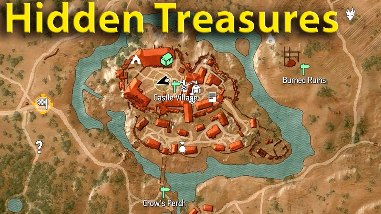 Awesome Hidden Treasure in Velen, Just do This Route - The Witcher 3 ...