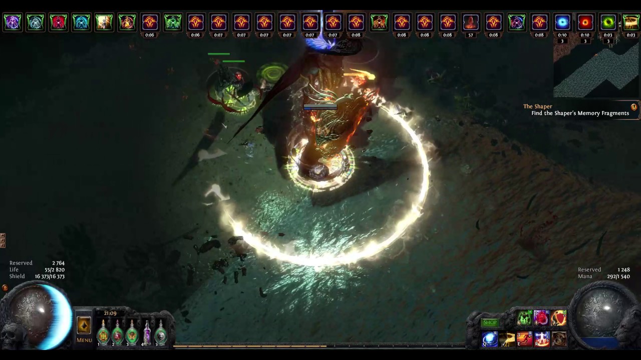 Path of Exile Strand Map demo part 1 - YouTube