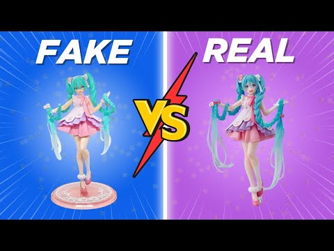 FAKE Rapunzel Miku Figure VS REAL Rapunzel Miku Figure • Hatsune Miku ...