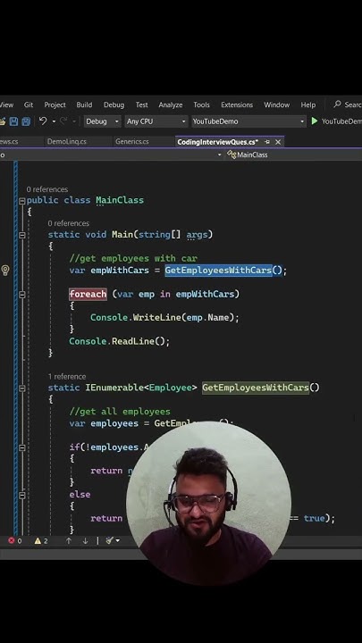 Stop Returning The Null Collection In Your Code Response Shorts Coding Csharp Collection