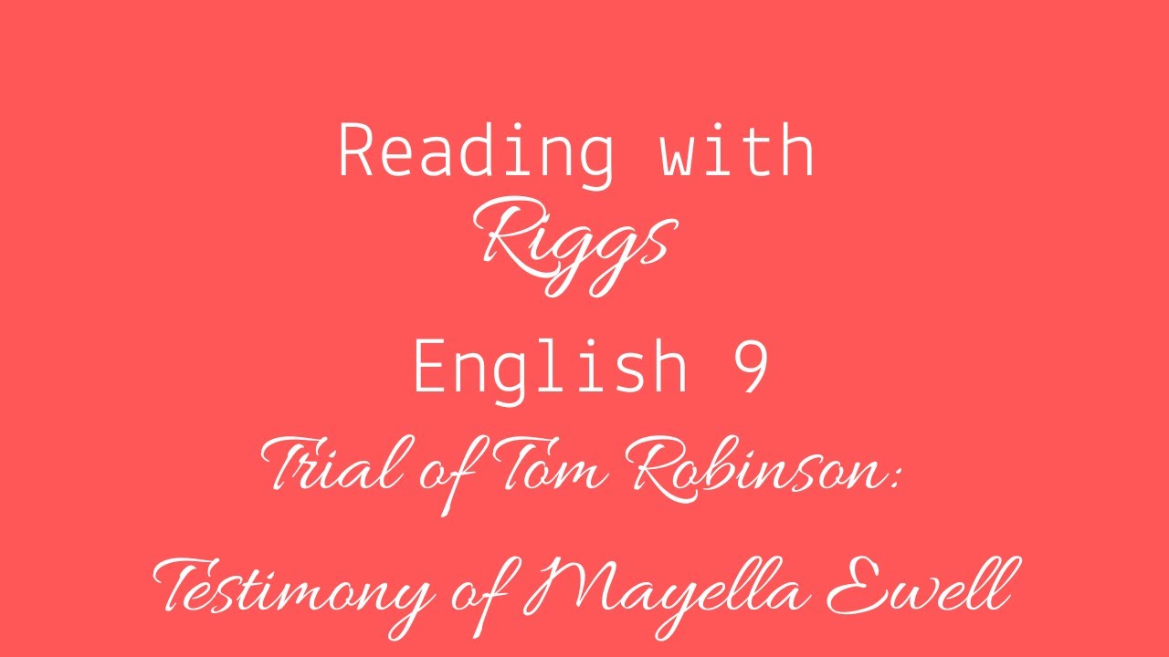 4/29: Testimony of Mayella Ewell - YouTube