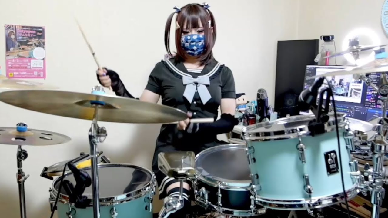 【Drum Cover】"Drive Us Crazy" RAISE A SUILEN【BanG Dream!】 - YouTube