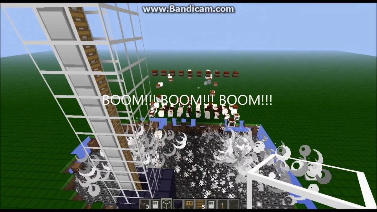 Minecraft: Airstrike, the TNT air bomber - YouTube