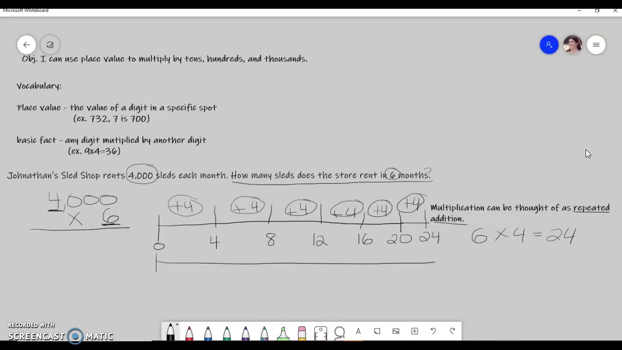 GoMath 4th Grade Help Lesson 2.3 - YouTube