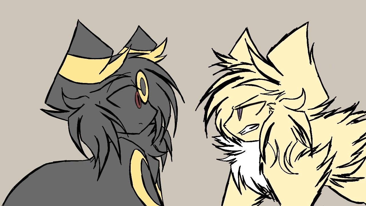 Umbreon And Jolteon Fighting