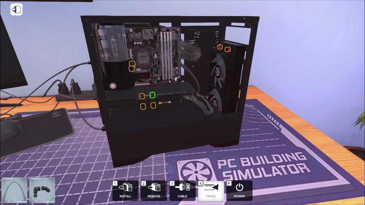 PC Building Simulator - Building a Computer in Free build - YouTube