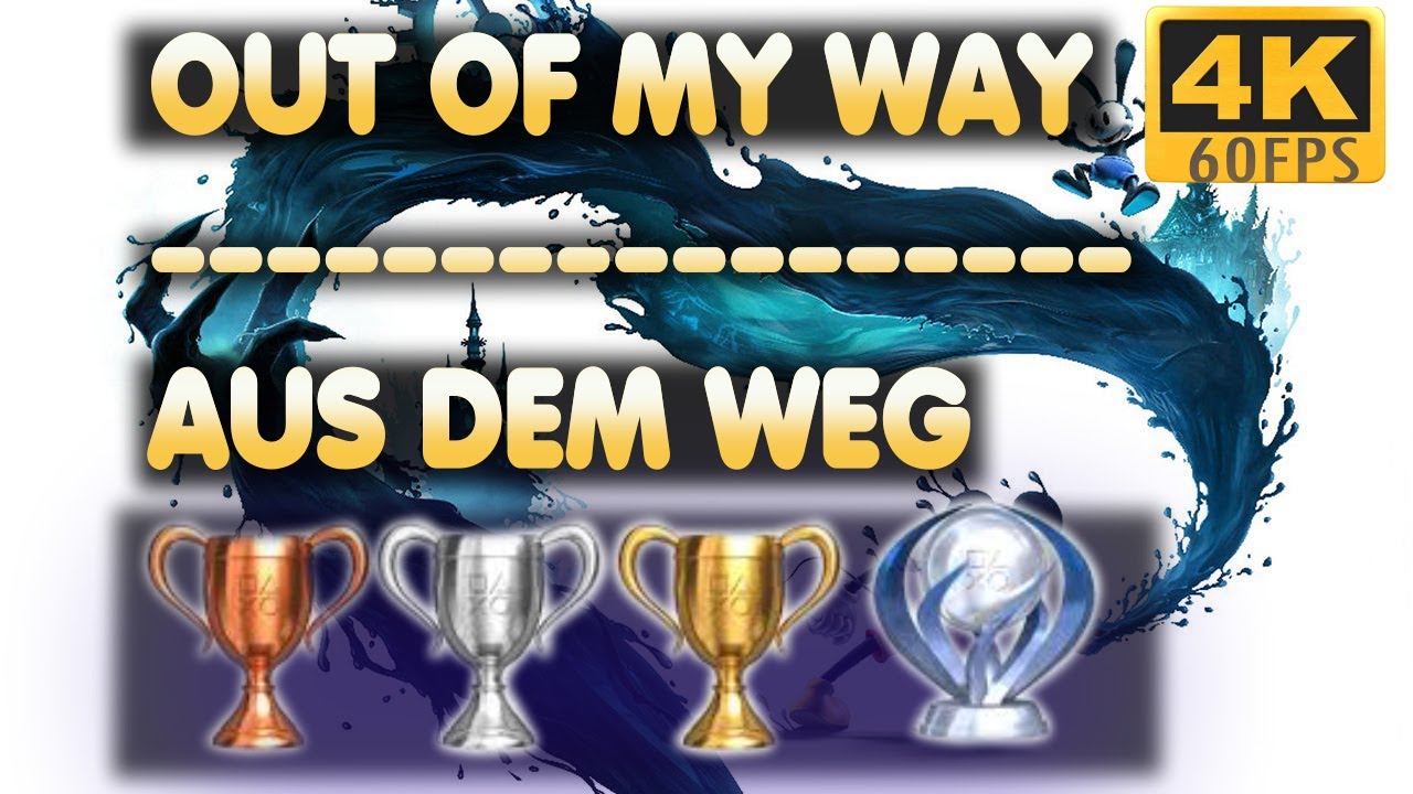 Disney Epic Mickey: Rebrushed | Out of my way | Trophy | Achievement ...