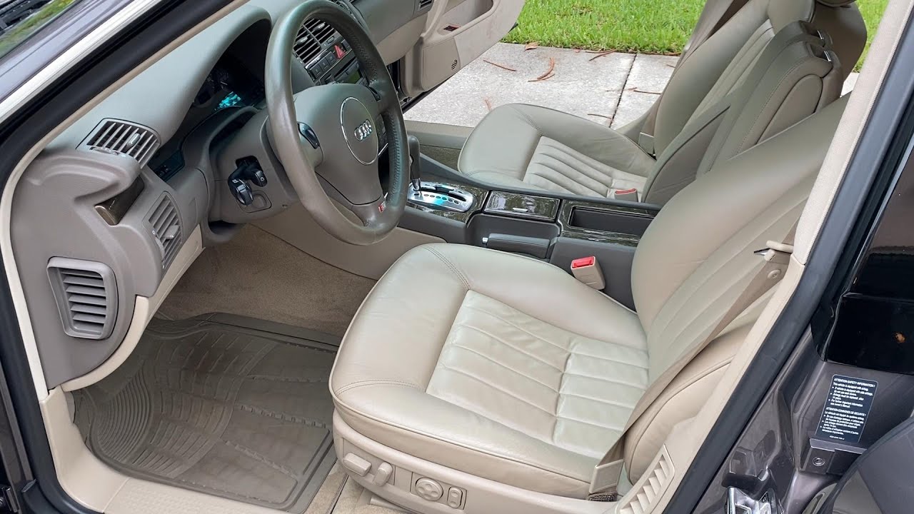 Audi S8 (D2) 2001 - 29K Miles!!! Interior - YouTube