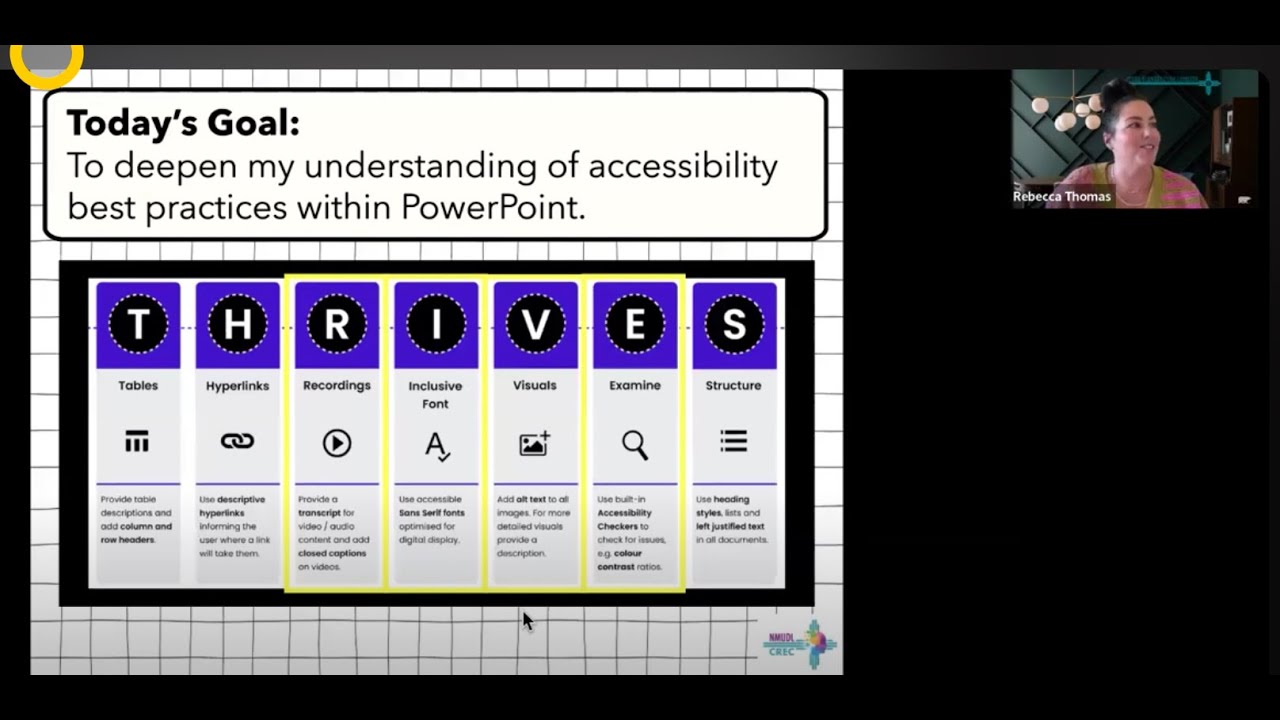 PowerPoint Accessibility- NMUDL - YouTube
