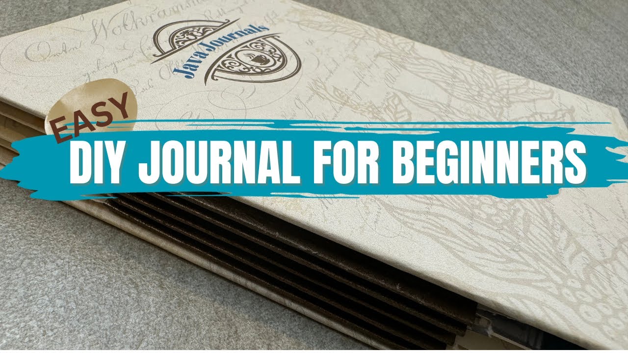 How to Make a Junk Journal | Accordian Hinge Technique - YouTube
