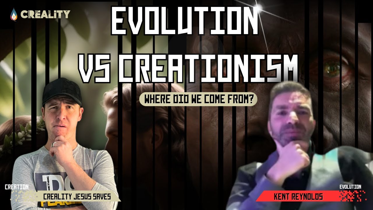 Evolutions Vs Creation Debate // Kent Reynolds Vs Creality Jesus Saves ...