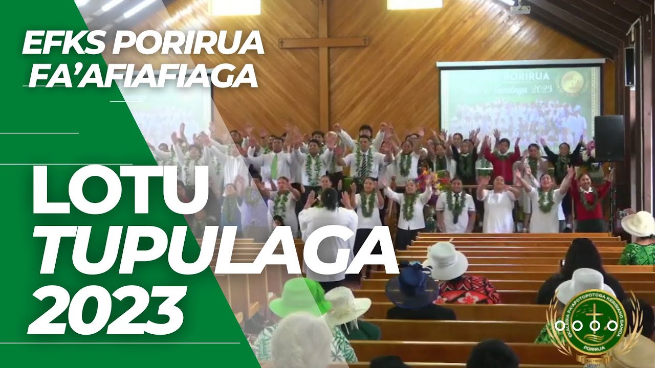 EFKS Porirua Aoga Aso Sa & Tupulaga (Sauniga Lotu Tupulaga 2023) - YouTube