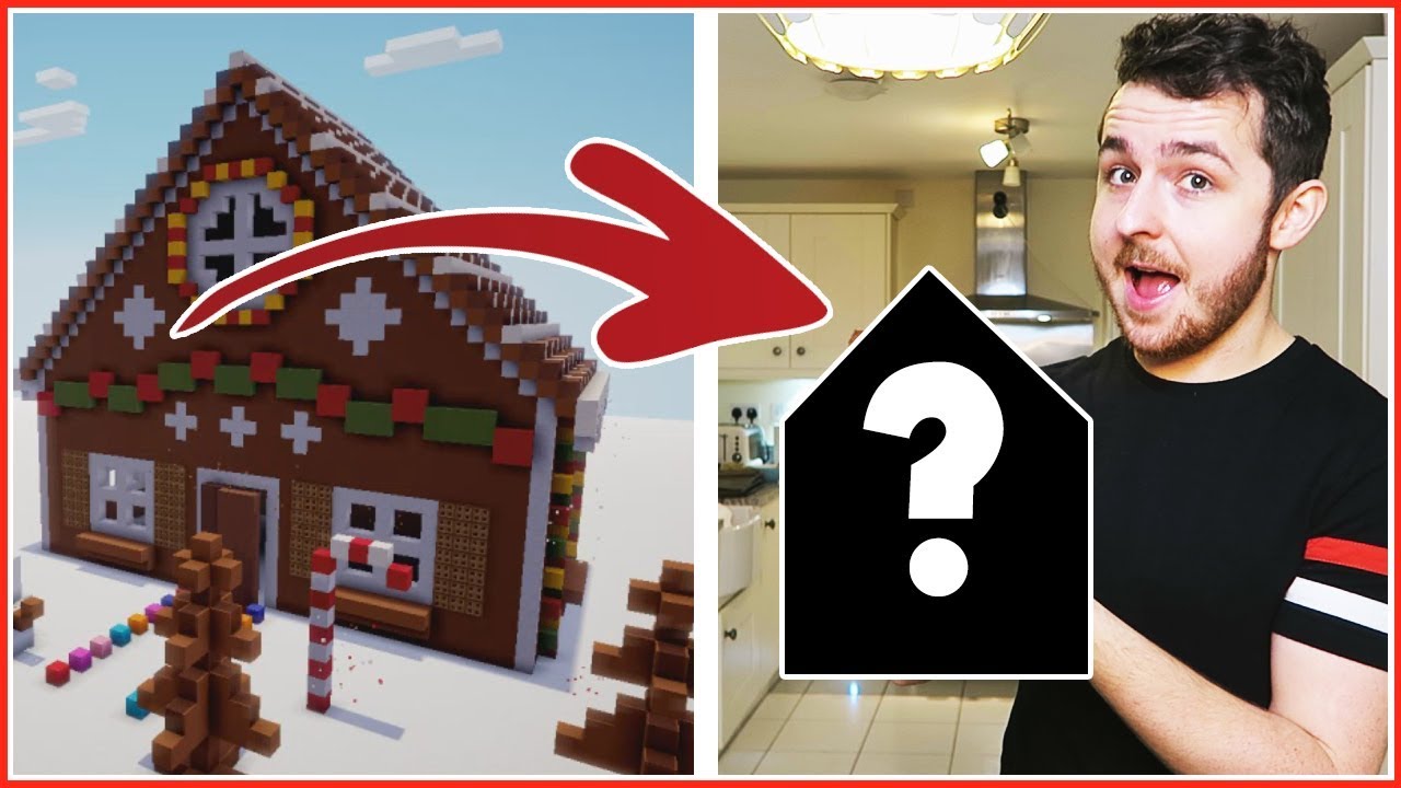 Making My Minecraft Gingerbread House (DISASTER) - YouTube