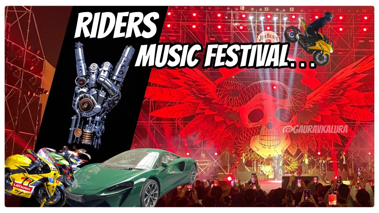 Riders Music Festival 2025 Highlights | Epic Bikes, Cars & Live Music ...