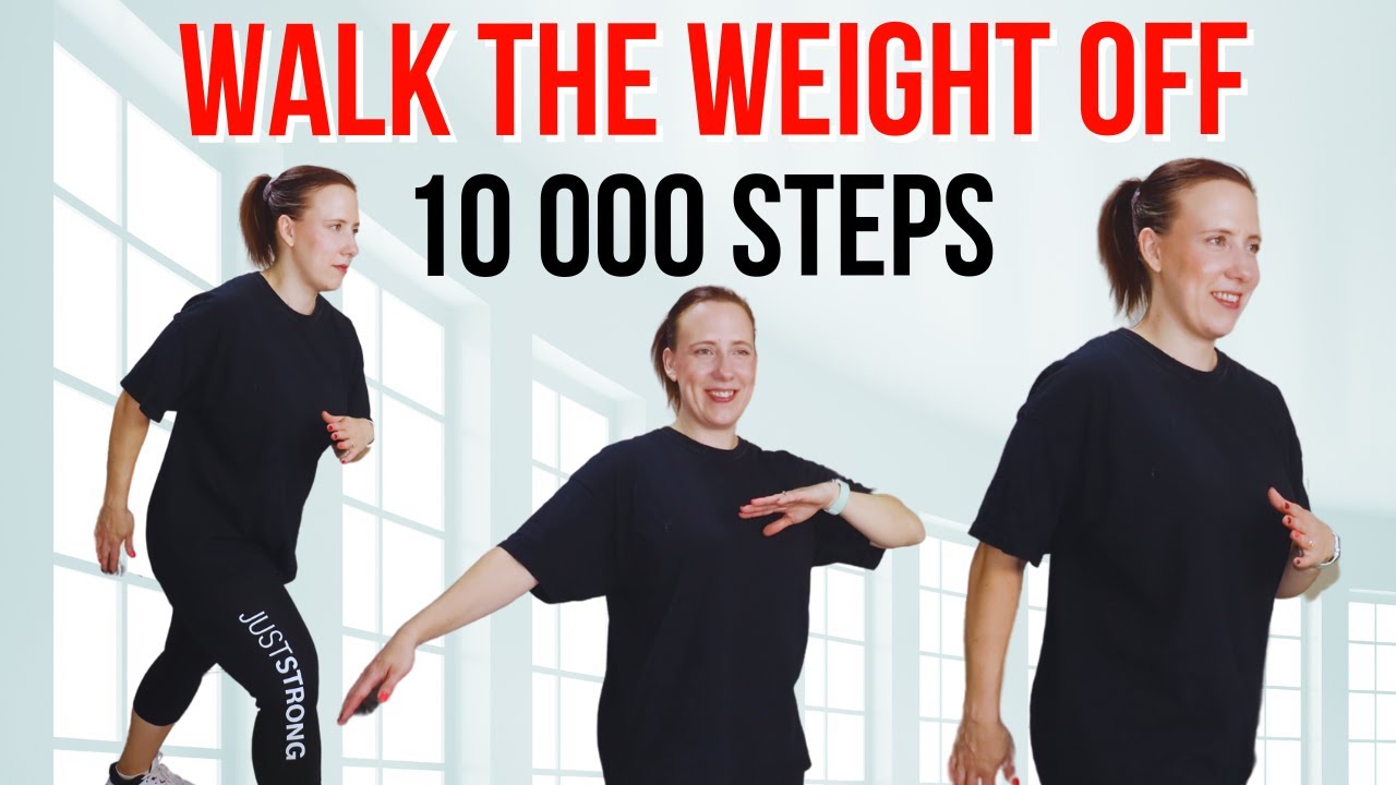 1 HOUR WALKING WORKOUT FOR WEIGHT LOSS 🔥 WALK THE WEIGHT OFF 🔥 10 000 ...