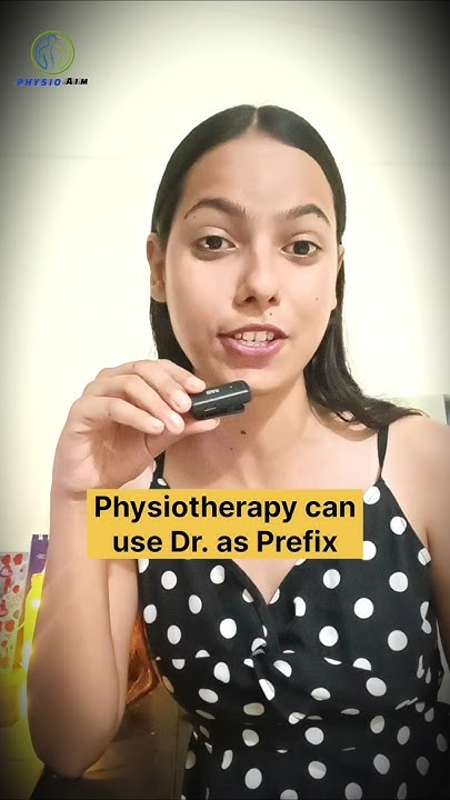 Physiotherapist can use Prefix "Dr." | NCAHP | Poornima Sharma #bpt #mpt #physiotherapy - YouTube