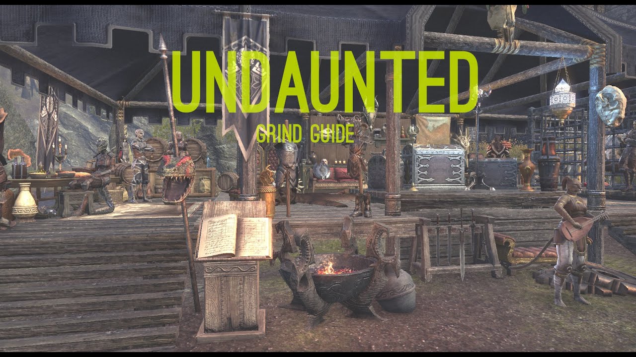 Undaunted Grind Guide by Alcast - Elder Scrolls Online ESO - YouTube