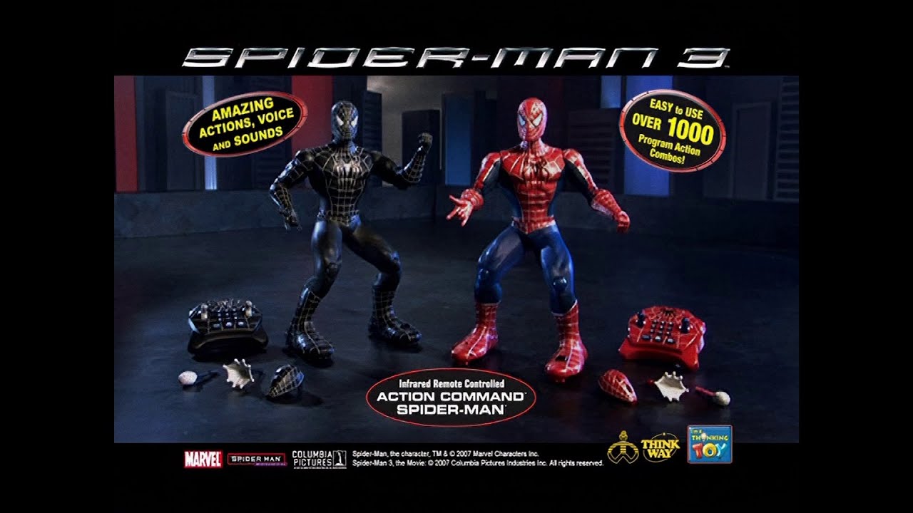 Spider-Man 3 - Action Command Spider Man (Commercial) (Upscaled HD ...