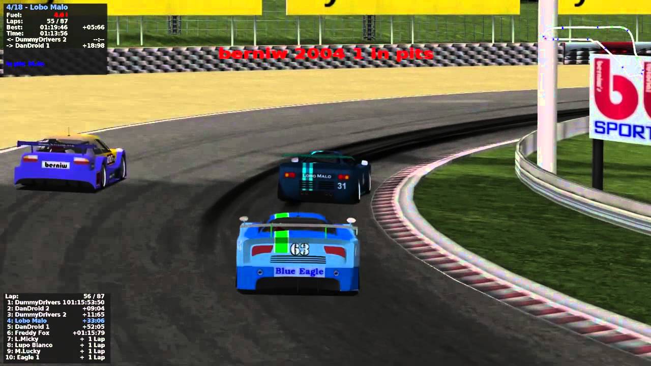 TORCS Endurance World Championship 2014 Race 10 - YouTube