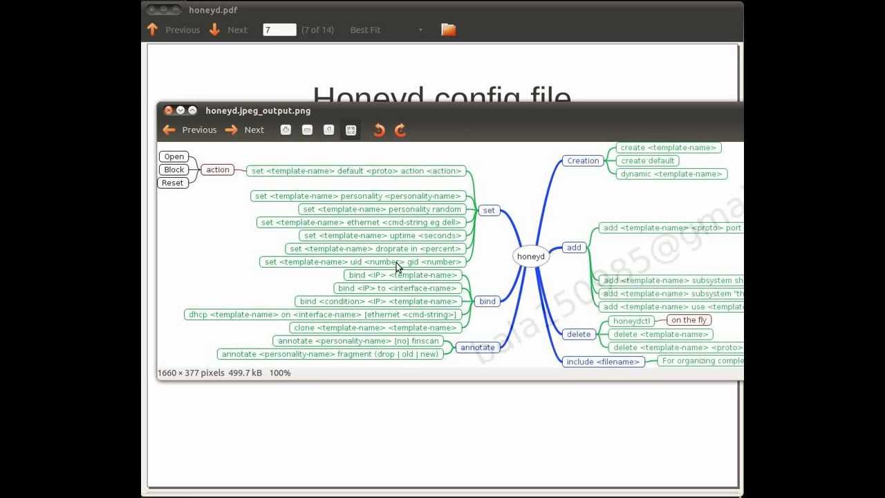 Honeyd honeypot - YouTube
