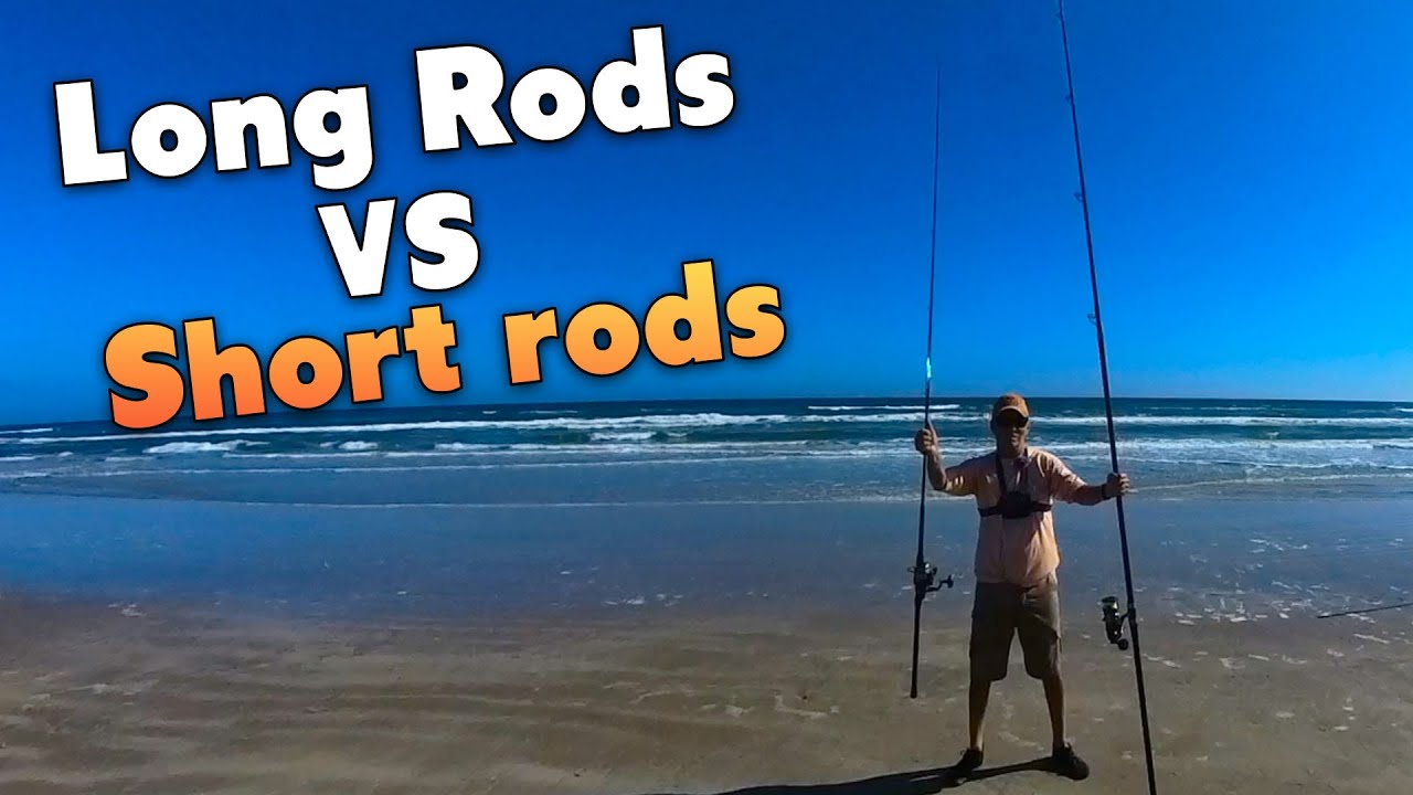 Long Rods VS Short Rods SURF FISHING - YouTube