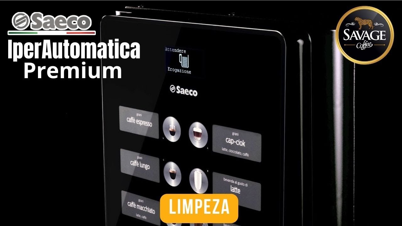 Saeco IperAutomatica Premium │ Limpeza │ 𝑺𝒂𝒗𝒂𝒈𝒆 𝑪𝒐𝒇𝒇𝒆𝒆 - YouTube