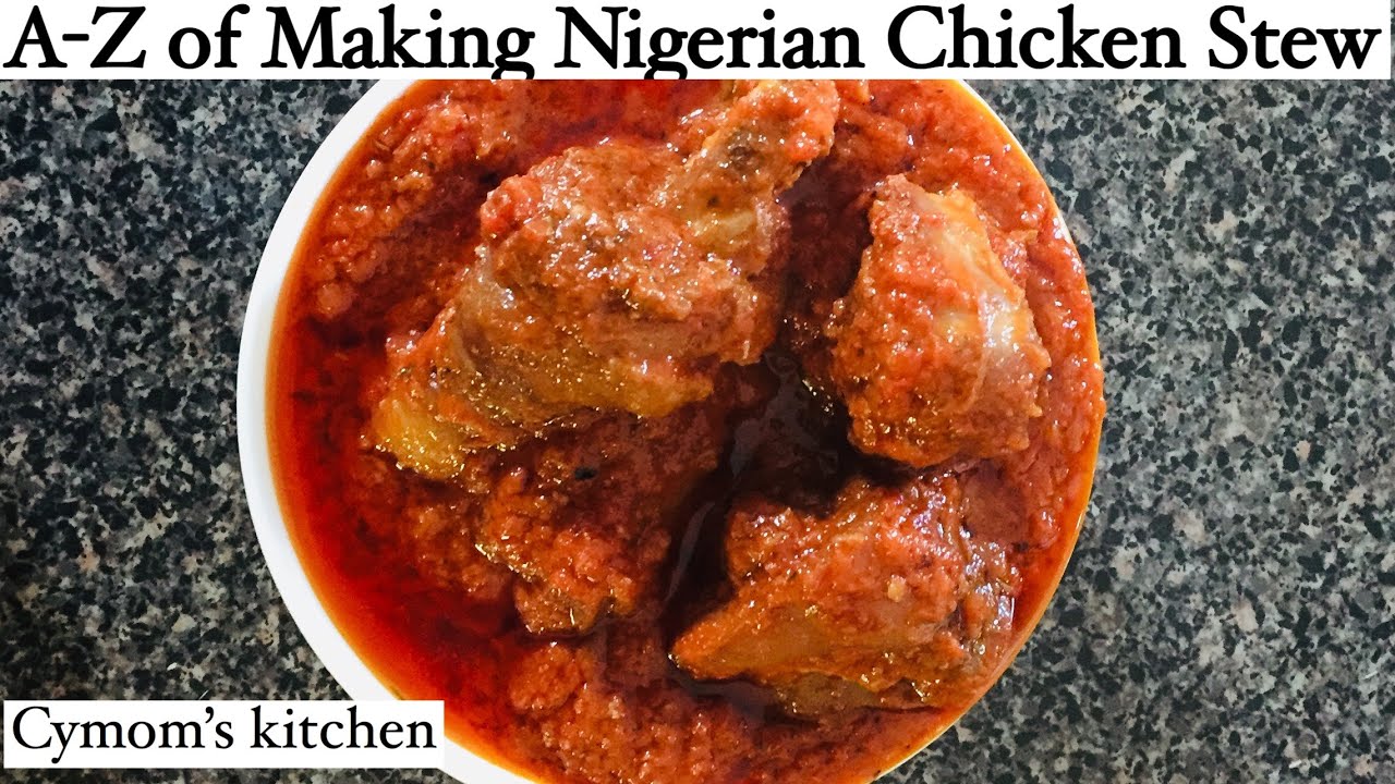 How to Make Nigerian Chicken Stew - YouTube